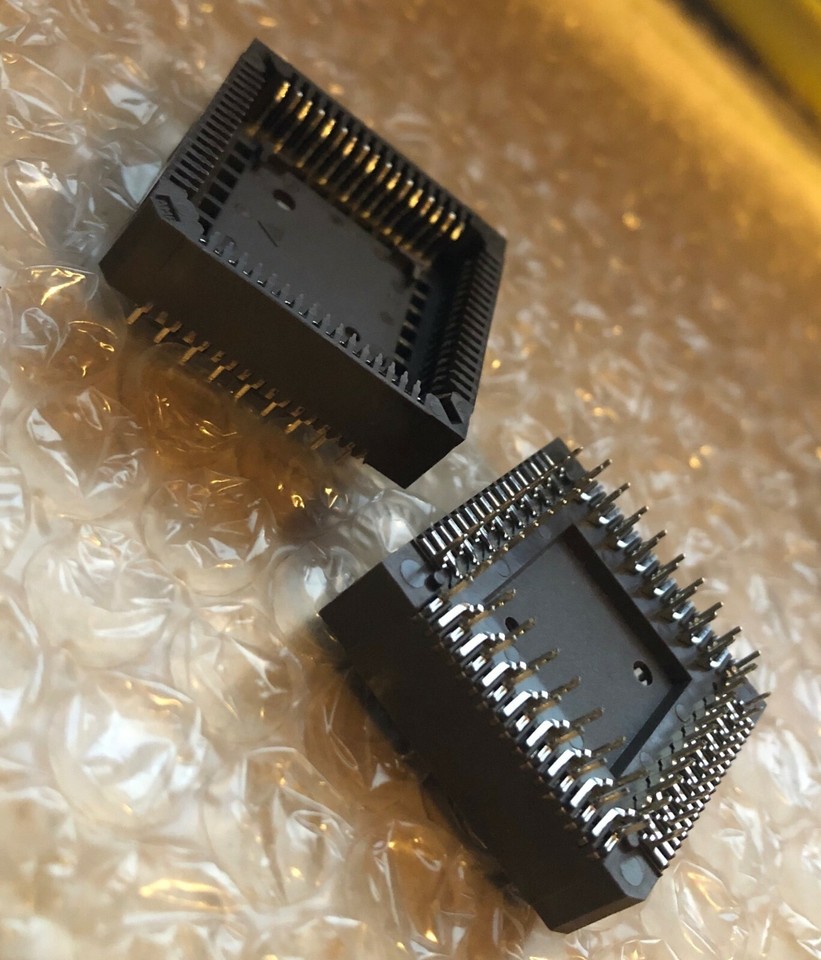 AMP 821574-3 IC Socket, PLCC68, 68 Contacts **NEW** Qty.2 | eBay