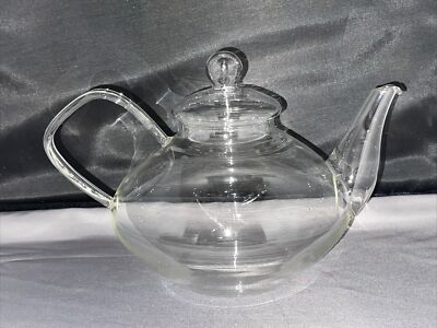 Vintage Schott Mainz Jena Er Glass Teapot With Lid - Mid-Century | eBay