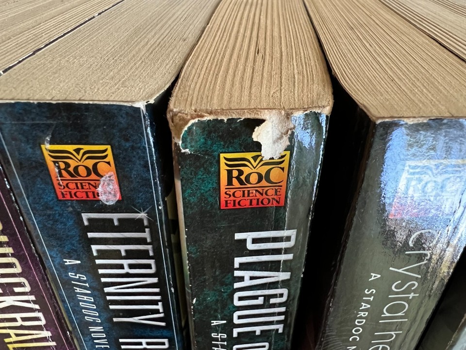 8 PBs by S.L. Viehl 7 STARDOC Series OMEGA GAMES Shockball DREAM CALLED TIME +4 | eBay