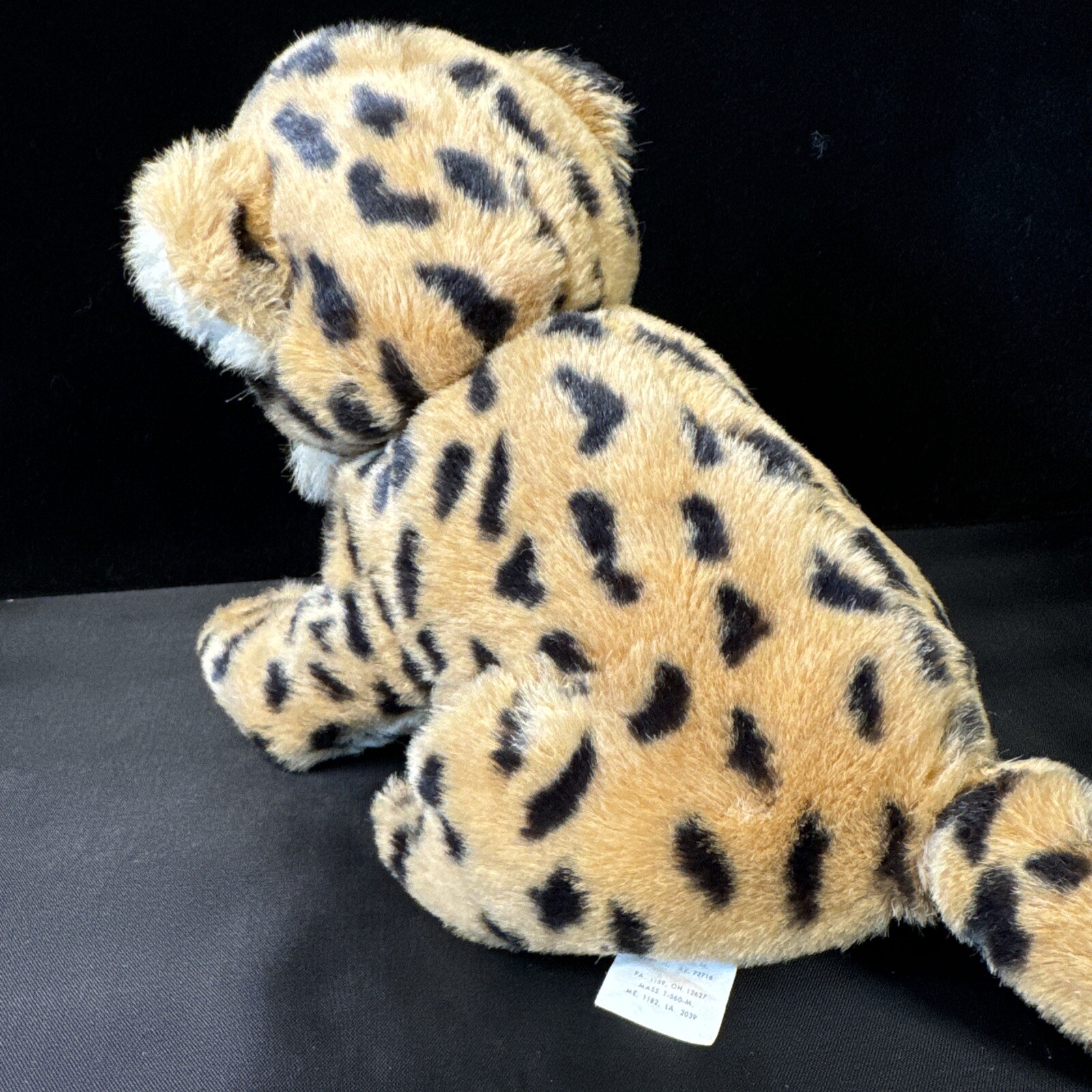 Walmart Leopard Cub Baby 9" Plush Stuffed Animal Toy Beans Vintage ...