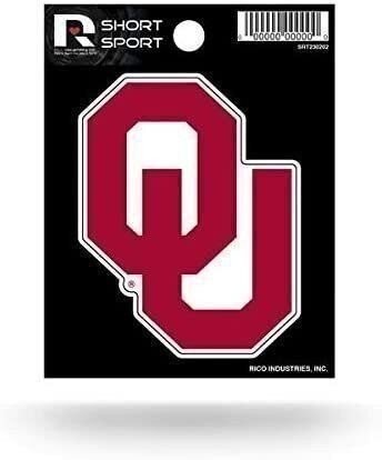 University of Oklahoma Sooners 3" Decal Sticker Flat Vinyl Die Cut Full ...