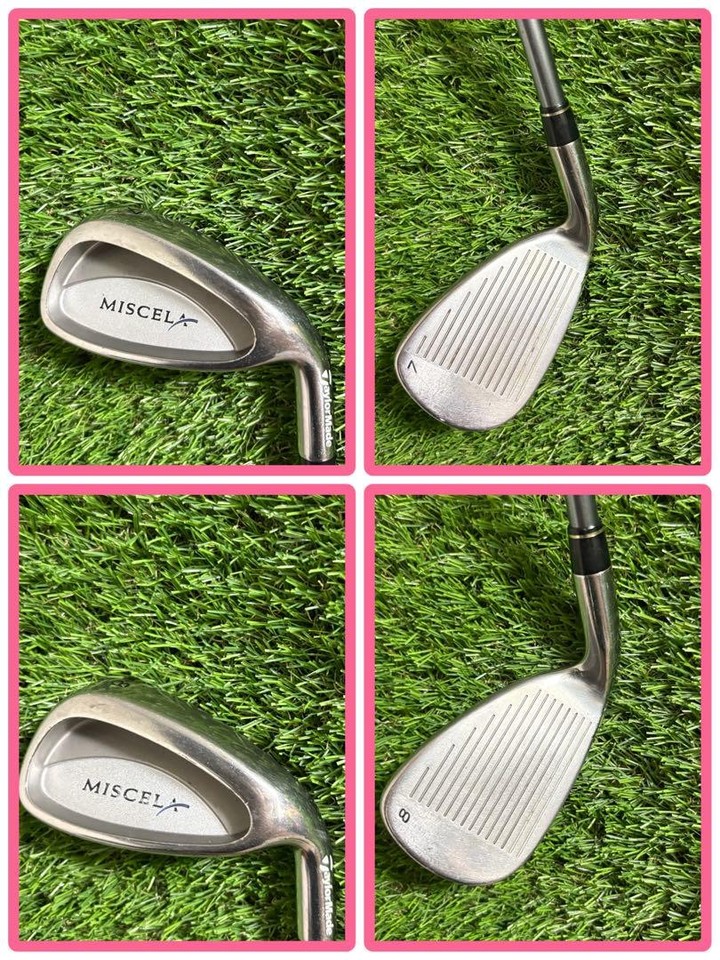 TaylorMade MISCELA Ladies Iron 5 pcs Flex L includes Royal Grip | eBay