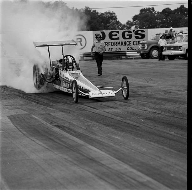 NHRA Drag Racing Great Gary Beck 2 Old Motor Racing Photo | eBay