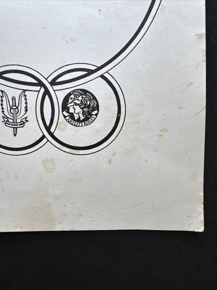 SAS New Recruit Welcome Booklet Artists Rifles 1960s 21 Special Air ...