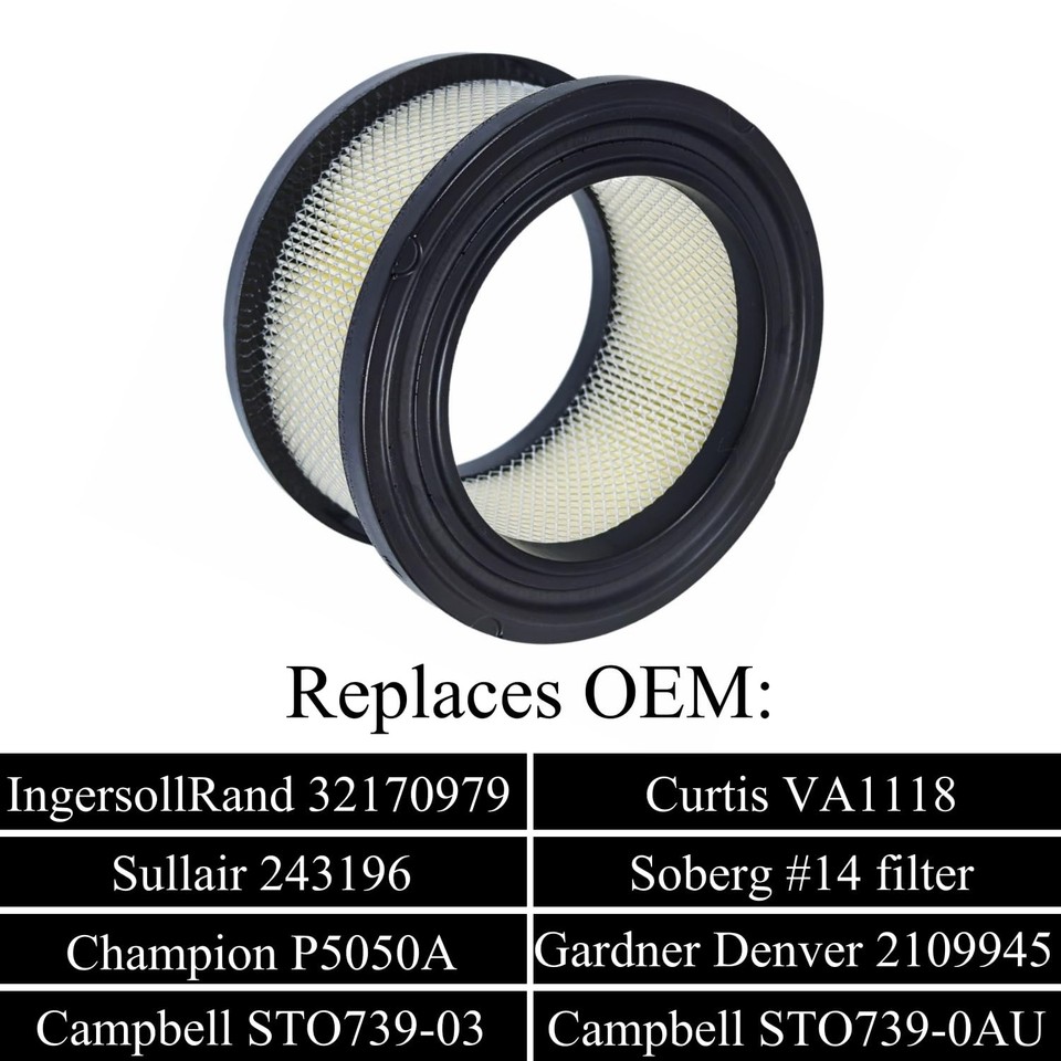 Arpisziv Air Filter 32170979 Compatible With Inger-soll Rand T30 SS5 2340 2475 | eBay