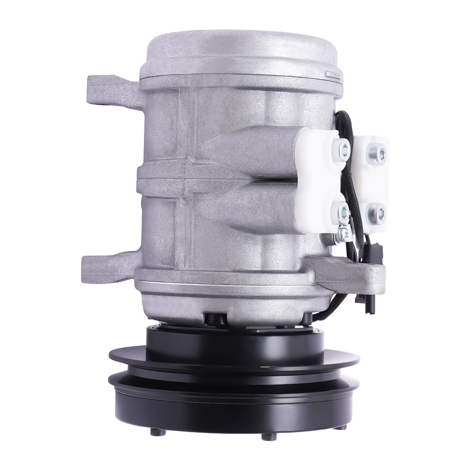 A/C Compressor w/Clutch For John Deere Tractors RE10972 RE12513 RE12514 ...