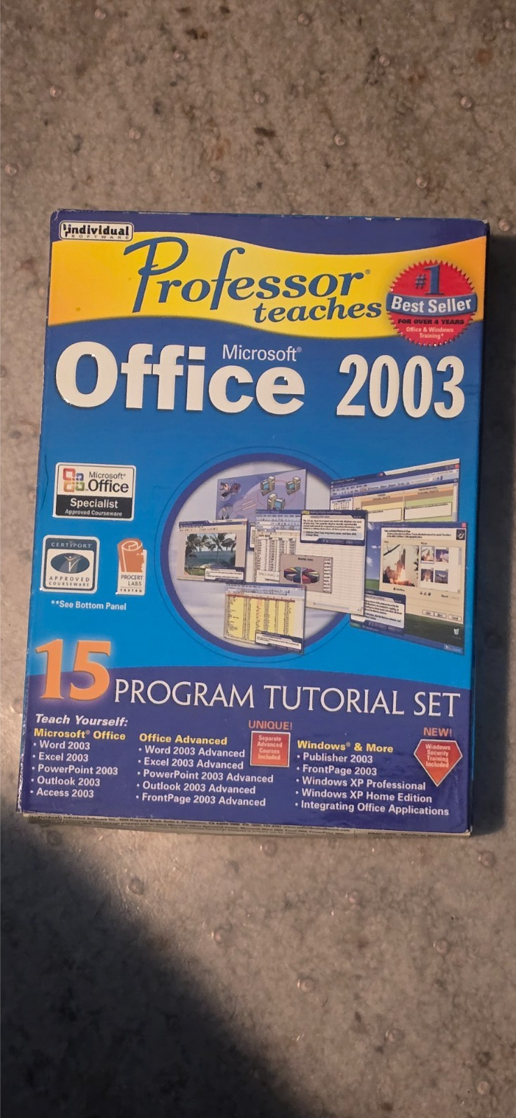 Professor Teaches Microsoft Office 2003 Windows XP 2000 9 Course ...