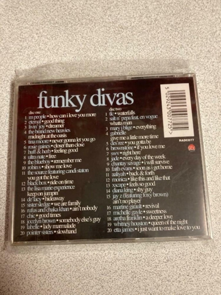 Various - Funky Divas CD (1997) Audio Quality Guaranteed Reuse Reduce ...