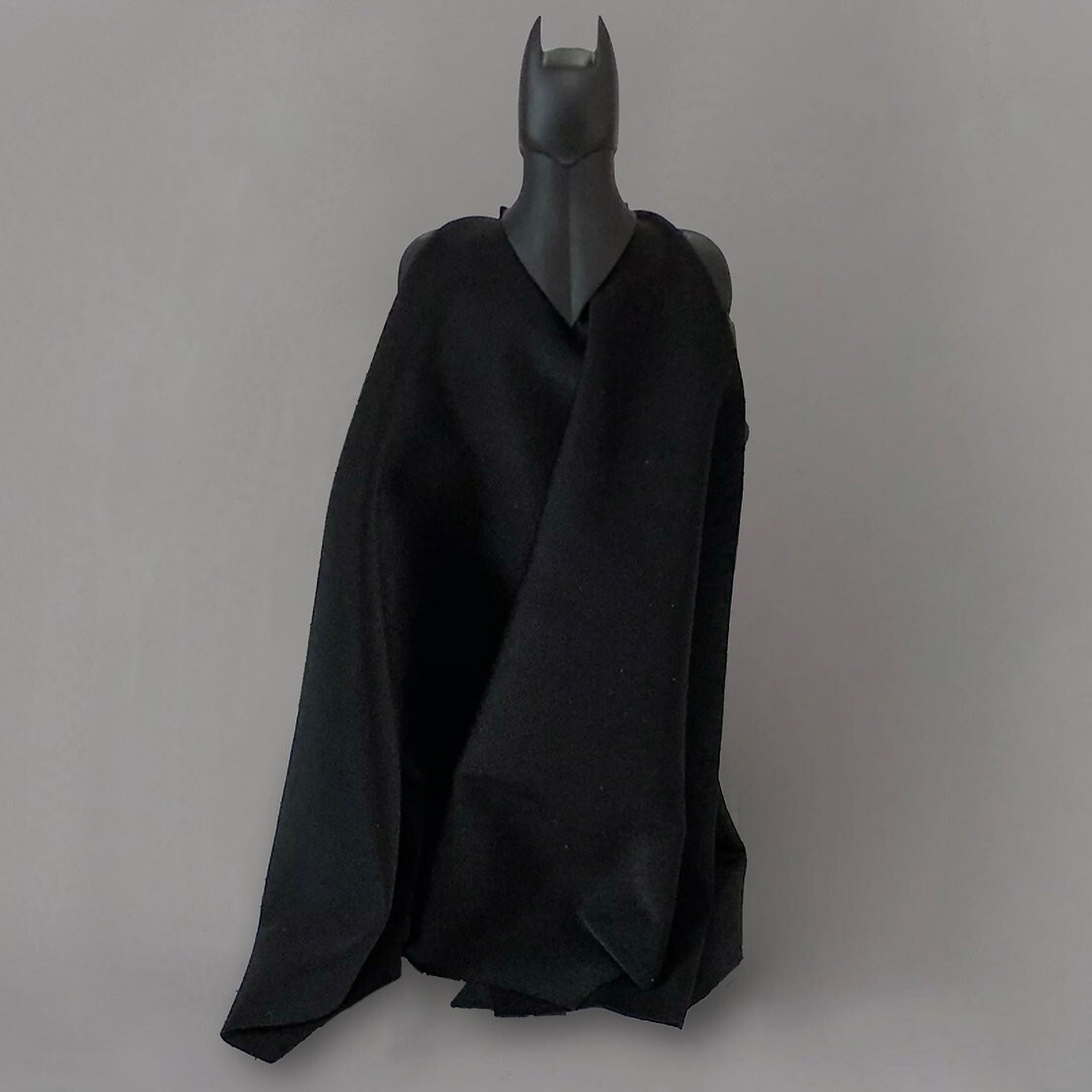 CAPE ONLY Drape cape for MAFEX Batman Begins 1:12 DC Collectibles | eBay