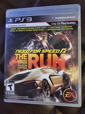 Need For Speed The Run Limited Edition PlayStation 3 PS3 Electronic ...