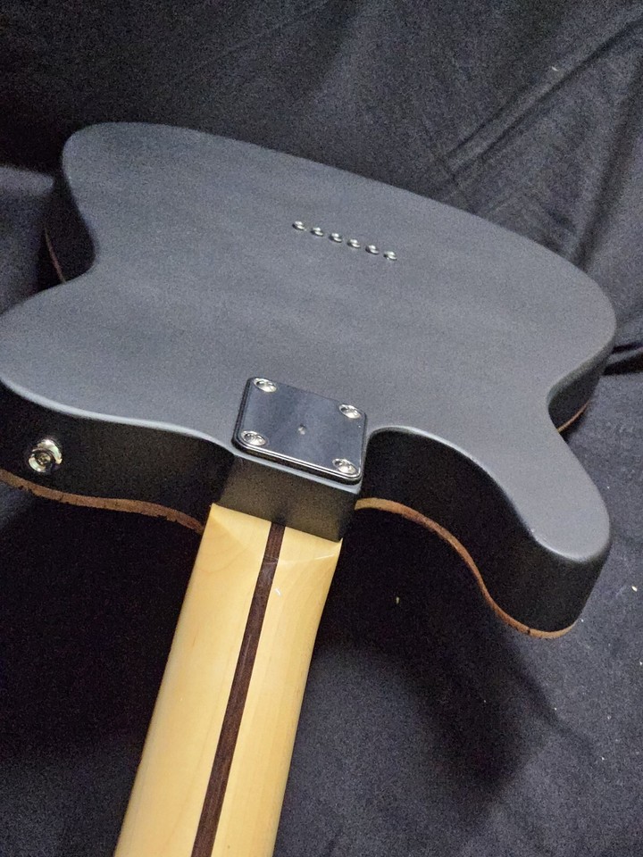 GREAT PLAYING NEW 6 STRING SOLID TELE MODEL ENGRAVED PAISLY ELECTRIC ...