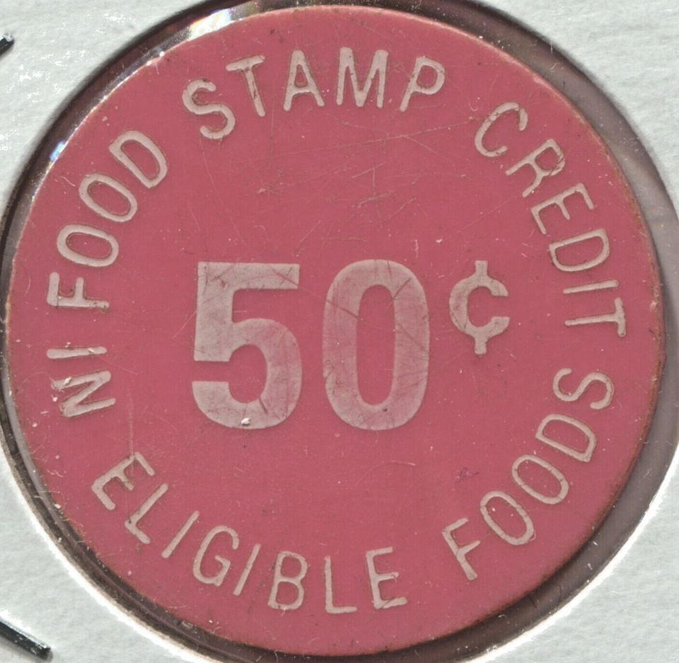 CENTRAL SUPER MARKET - GFT 50 ¢ IN FOOD STAMP CREDIT - TAMPA, FL - Lot ...