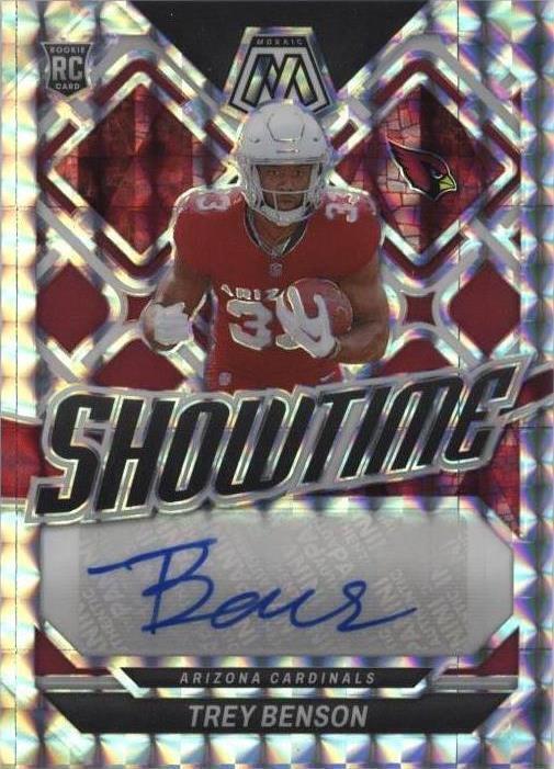2024 Panini Mosaic - Showtime Signatures Trey Benson #SS-TBN (AU, RC ...