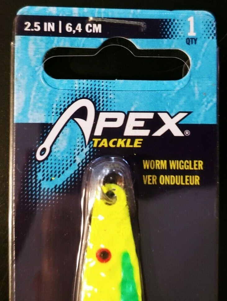Lot of 5 Apex Tackle Worm Wigglers. 2.5inch, Color: Wild Bill | eBay