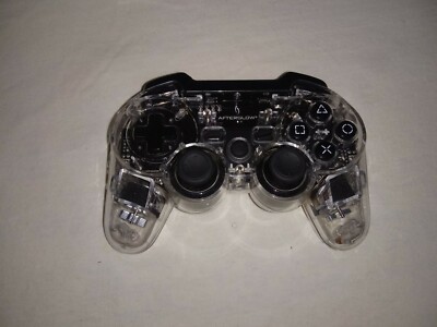 PDP Afterglow Wireless Controller for PS3 (Clear Version) Untested | eBay