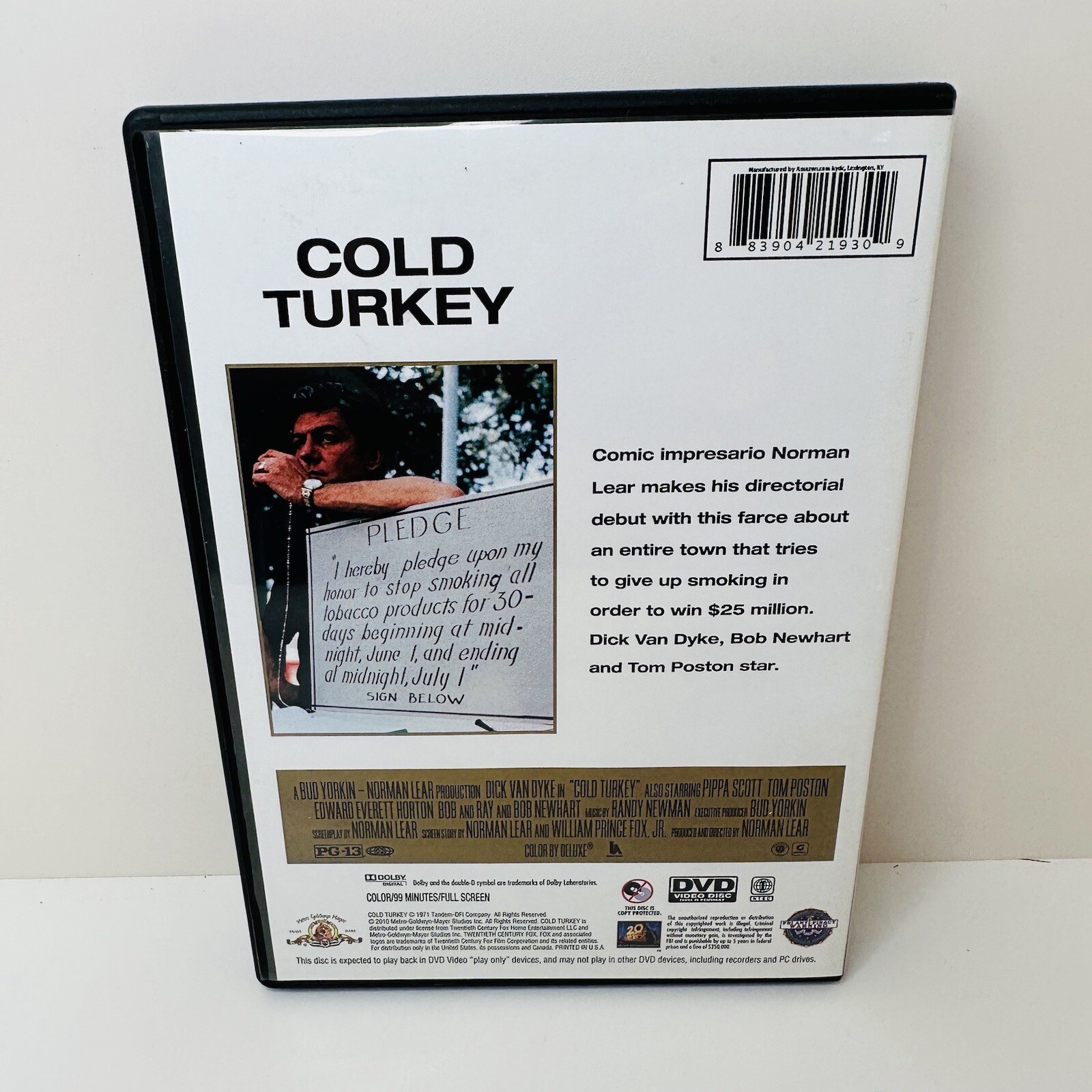 COLD TURKEY (1971; Dick Van Dyke, Bob Newhart, Tom Poston) [DVD] 883904219309 | eBay
