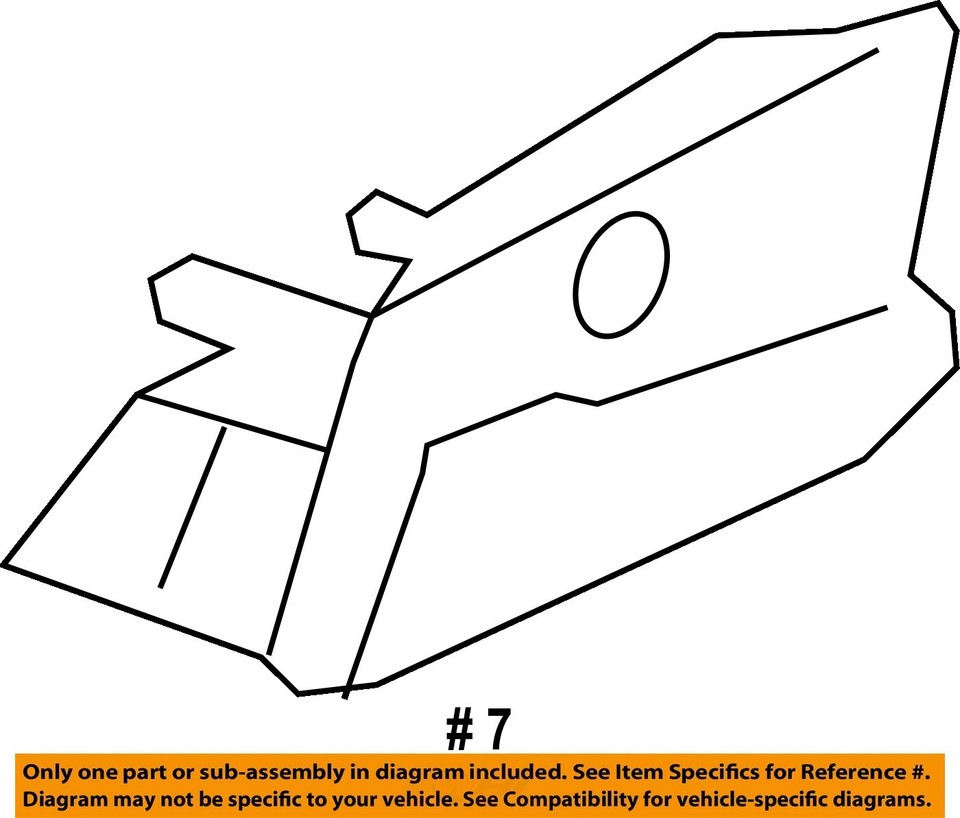 GM OEM 10-20 Equinox Rear Door Interior Trim-Handle, Inside 22853824 | eBay