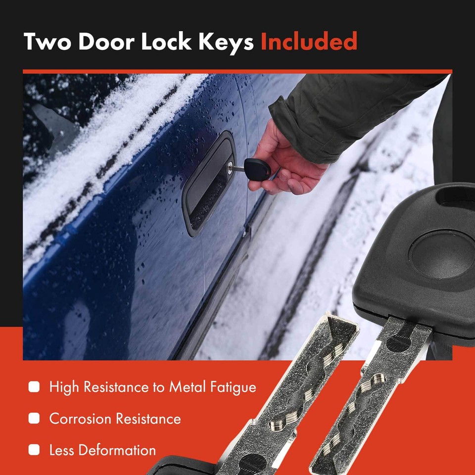 Front Driver Door Lock Cylinder Set with 2 Keys for Volkswagen Jetta ...