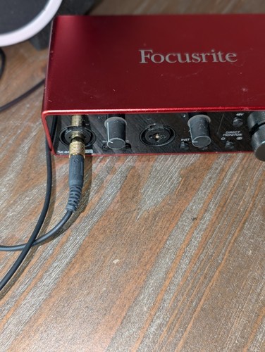 Focusrite Audio Interface Bundle w/ Studio Headphones & Microphone Pop ...