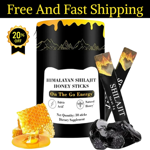 Better Alt Pure Himalayan Shilajit Sticks with Organic Honey, Naturally ...