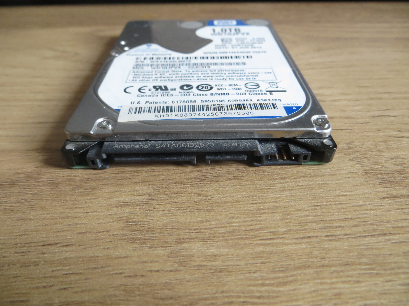 Western Digital - WD10JPVX-22JC3T0 - Blue 1TB 5400RPM SATA 6Gb/s 8MB ...