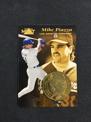 1997 Pinnacle Mint Mike Piazza HOF Los Angeles Dodgers | eBay