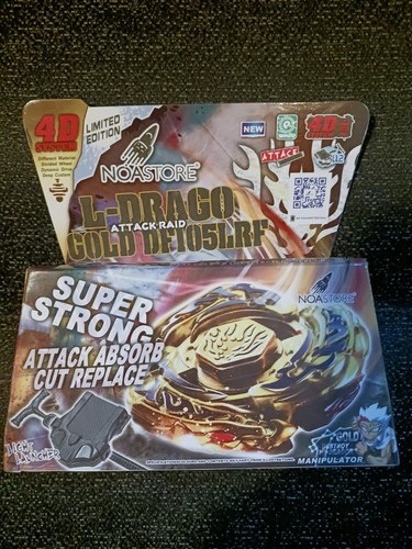 L-Drago Attack Raid GOLD DF105LRF Fight Master + Launcher | eBay