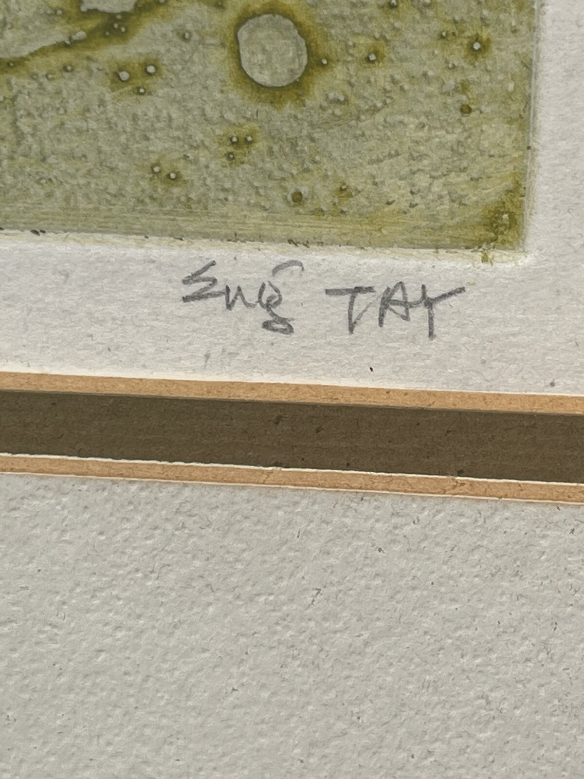 Malaysian Artist Eng Tay Color Engraving. Signed. Limited Edition 6 Of ...