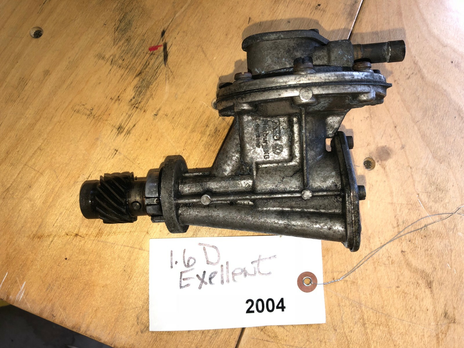 VW DIESEL VACUUM PUMP RABBIT JETTA DASHER GOLF 1977-1992 guaranteed TAG ...