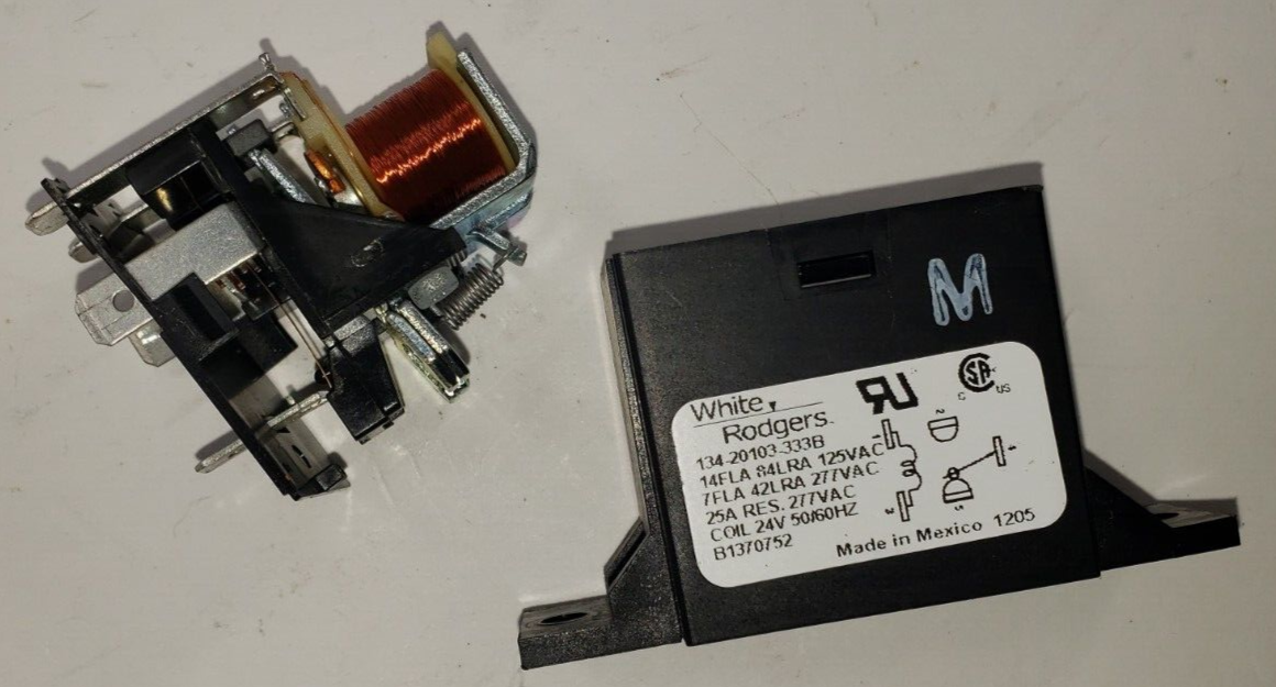 Goodman White Rogers Relay B1370752 134-20103-333B 14 FLA 25A RES 24 ...