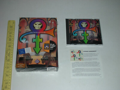 1994 Prince Interactive Game PC/MAC CD-ROM Retail Box (w/ Tattoo Label ...