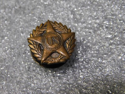 Old World War I U.S. Military Honorable Discharge Collar Pin | eBay