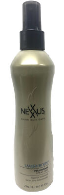 nexxus lavish body volumizing spray gel 8oz scuffed bottle | eBay