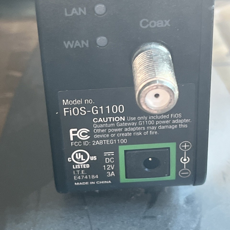 Verizon Fios-G1100 Quantum Gateway Router With Stand | eBay