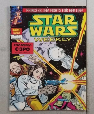 UK 1980 STAR WARS WEEKLY COMIC BOOK ISSUE 105 SW7 | eBay
