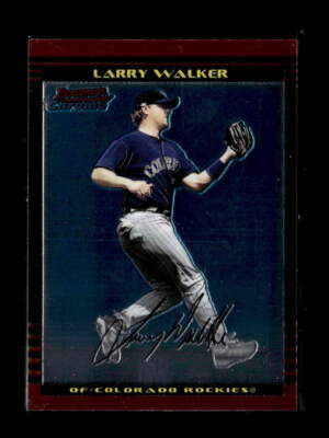 2002 Bowman Chrome #65 Larry Walker | eBay