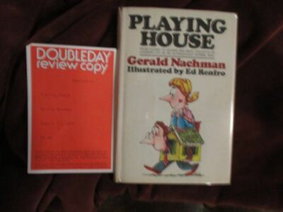 Gerald Nachman - PLAYING HOUSE - 1st - Review copy | eBay