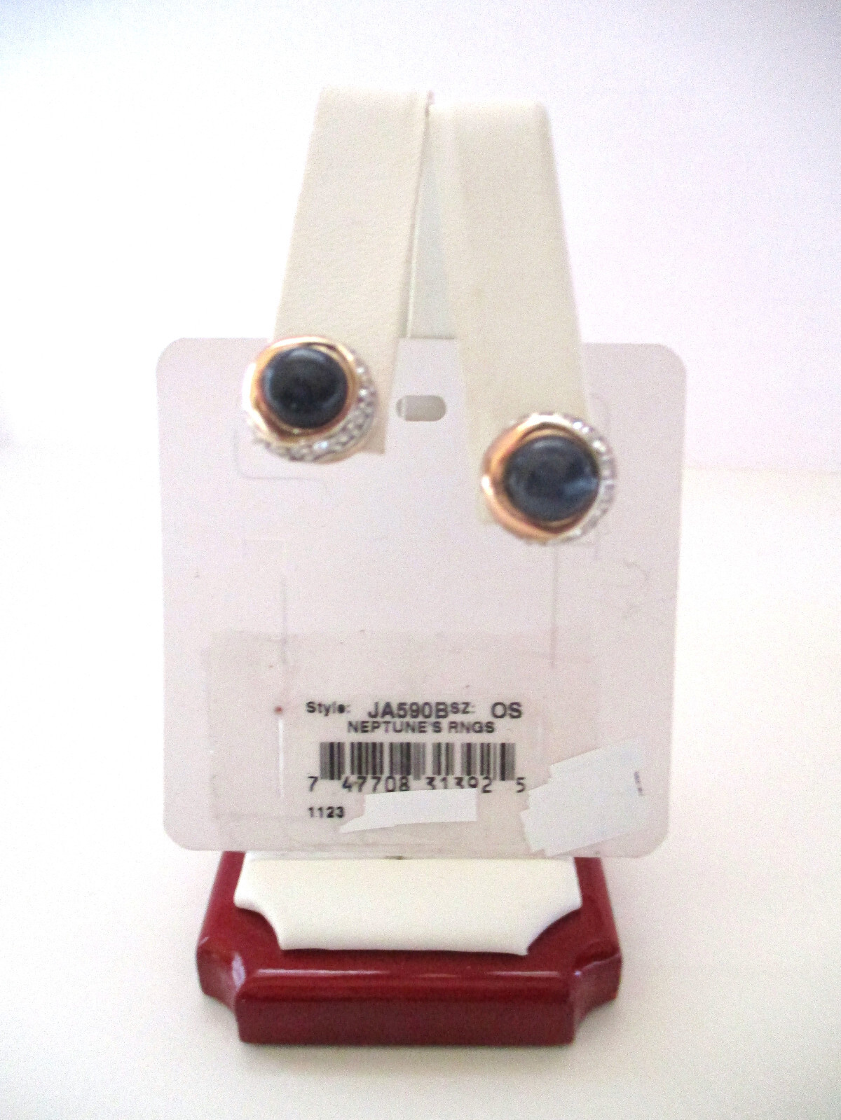 Brighton "NEPTUNE'S RINGS" Blue Heart Necklace-Earring Set (MSR$154 ...