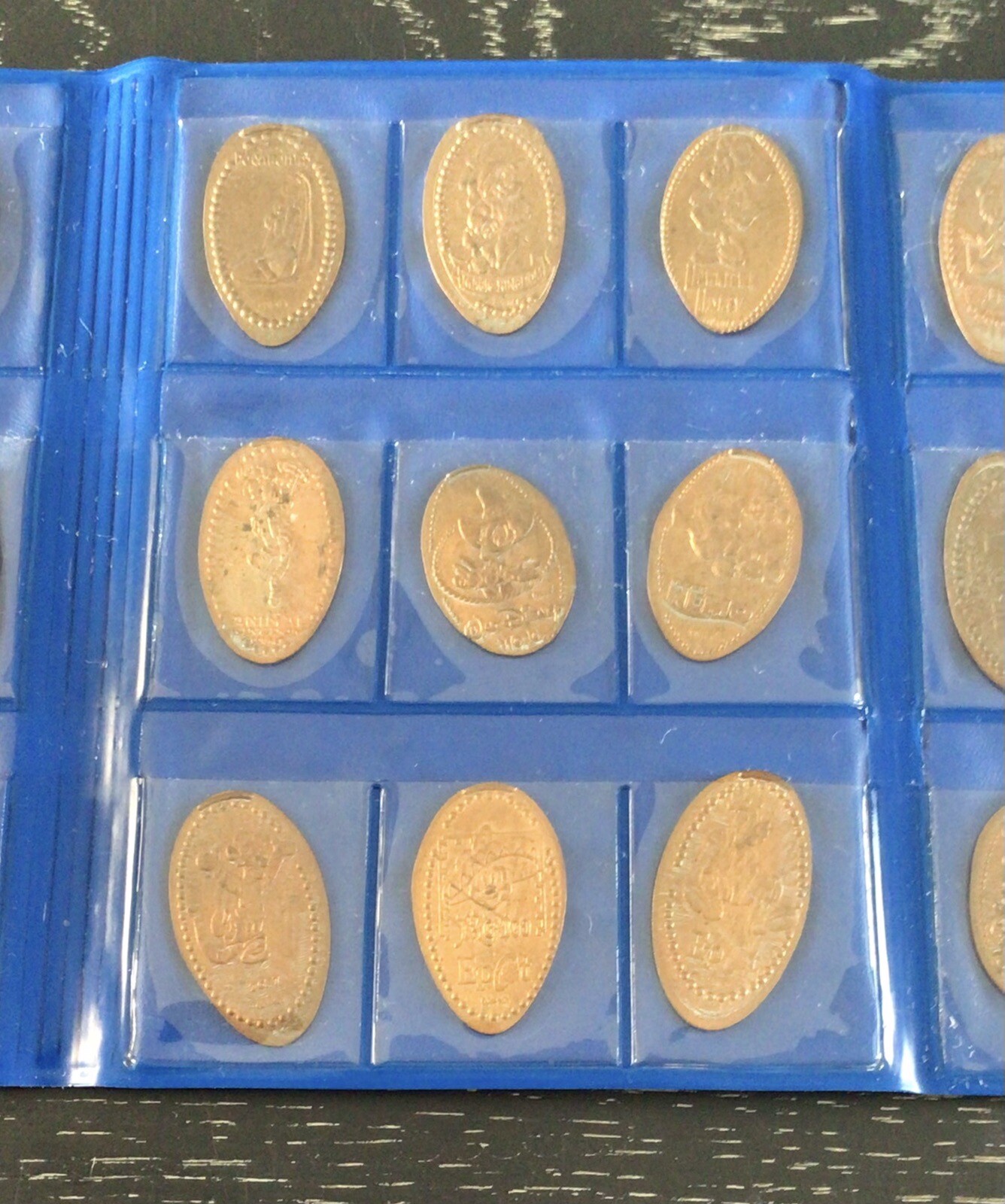 Disney Pressed Coin Penny Albums Pixie Collection 100 Years Of Magic ...