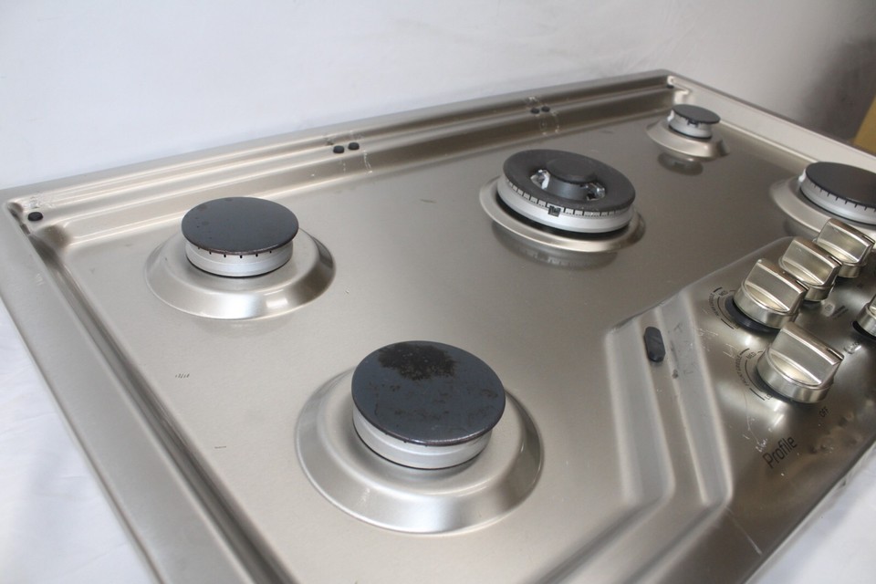 GE Profile PGP9036SLSS 36" Built-In Gas Cooktop in Stainless Steel | eBay