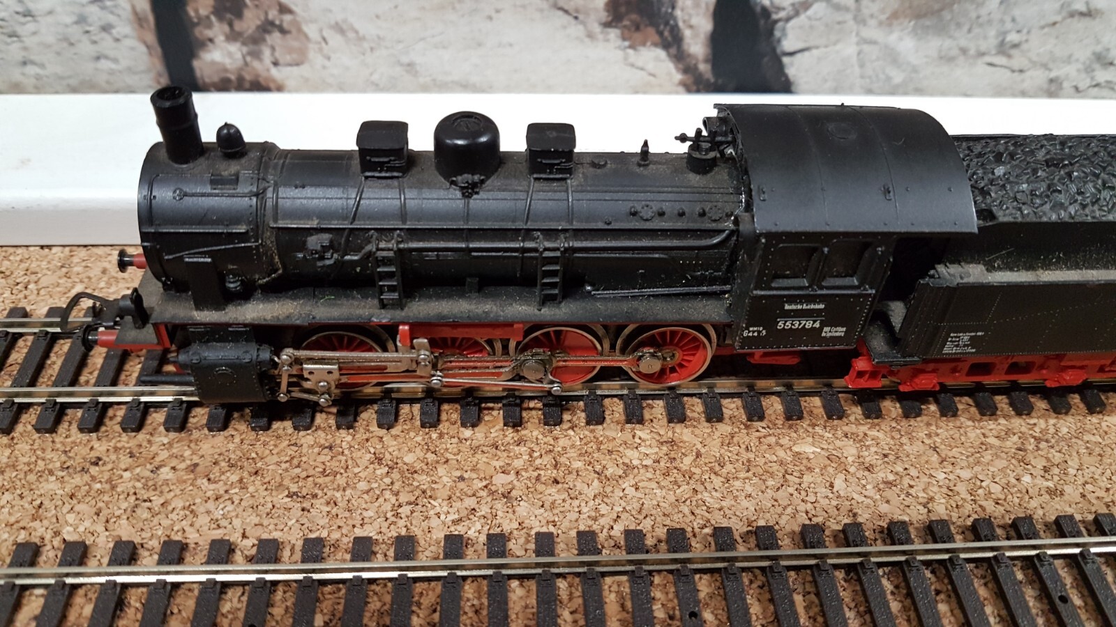 H0 PIKO - BR55, BR 55 3784 Dampflok, DC/GS Analog, für Bastler | eBay