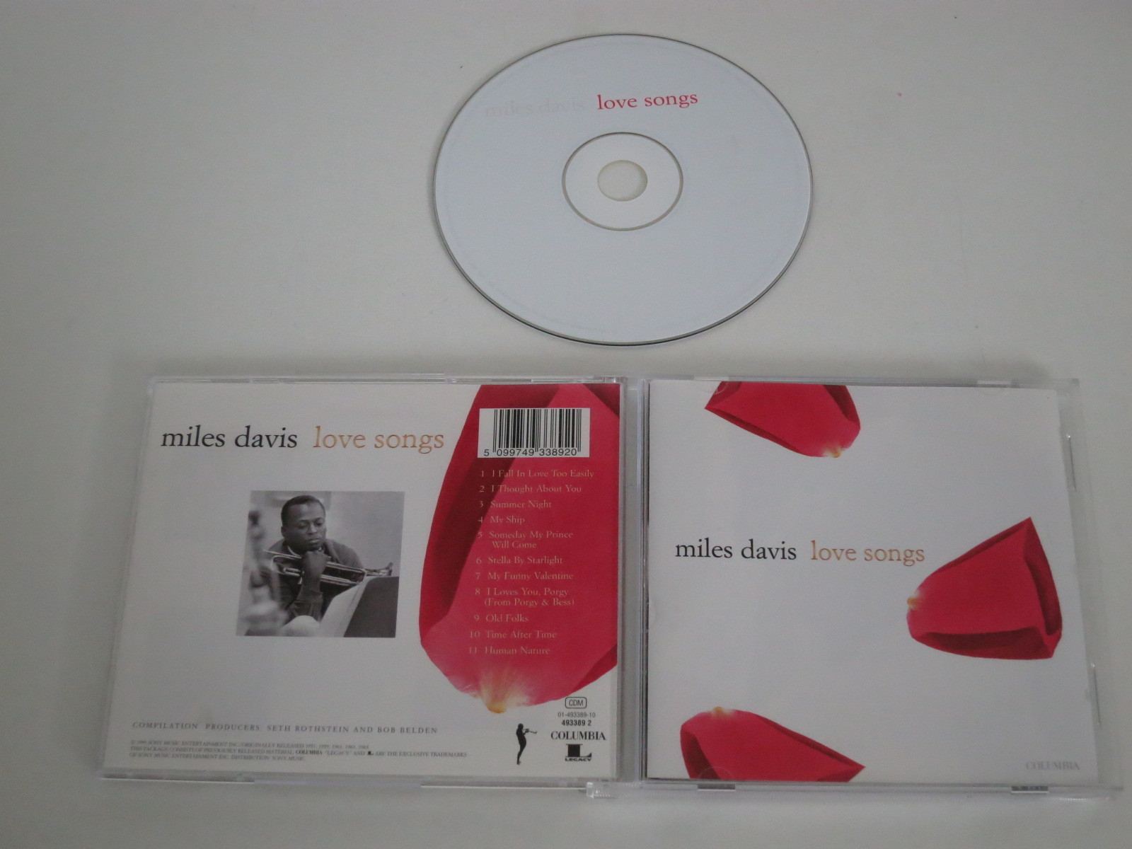 Miles Davis / Love Songs (Columbia / Legacy 493389 2) CD Album De | eBay