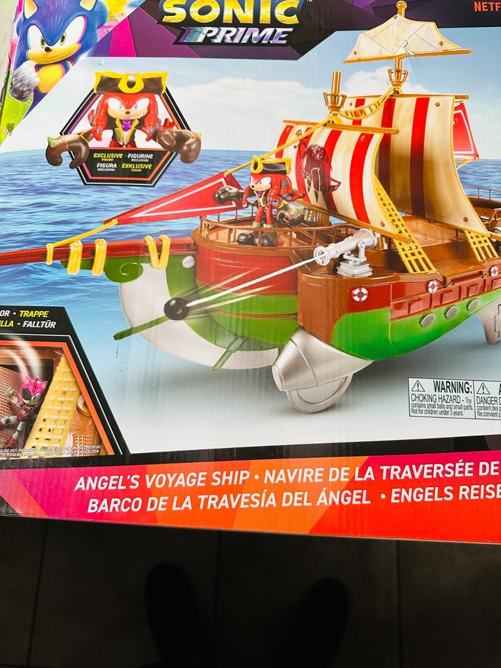 Sonic The Hedgehog Prime Angel’s Voyage Ship - Repl. Parts - (2) Short ...