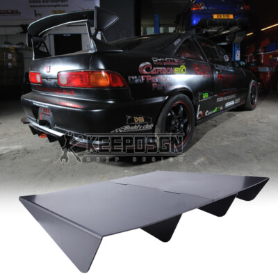 BK Rear Diffuser Spoiler Bumper Lip Splitter Lower ABS for Honda Acura ...