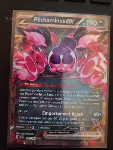PECHAMINUS EX 039/064 PV190 HOLO REVERSE EV6.5 FABLE N RARE CARTE ...
