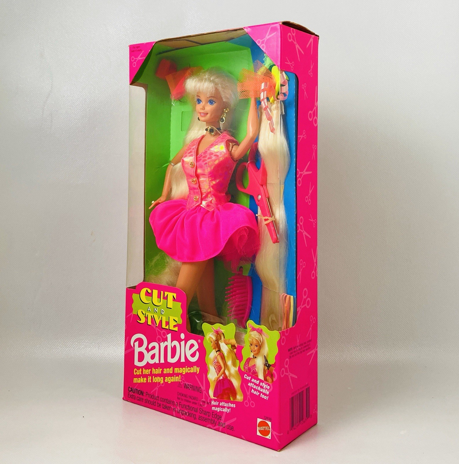 1994 Mattel Cut and Style Barbie Blonde #12639 for sale online | eBay