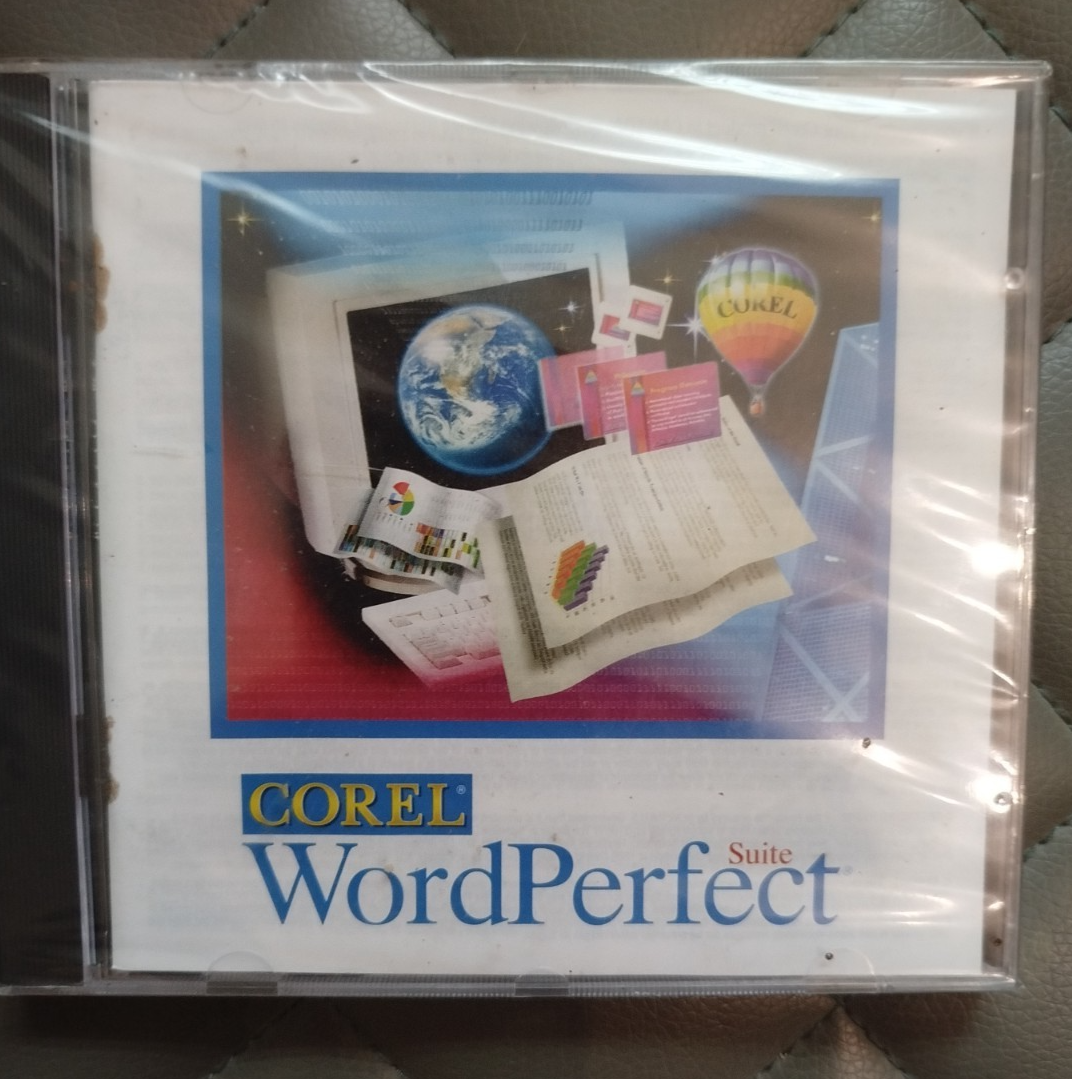 Corel WordPerfect Suite, Windows, CD-ROM, NEW, In Cellophane | eBay UK