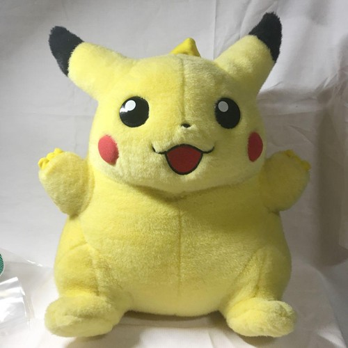Vintage Pokemon Pikachu First Generation Oversized Stuffed Toy Very ...
