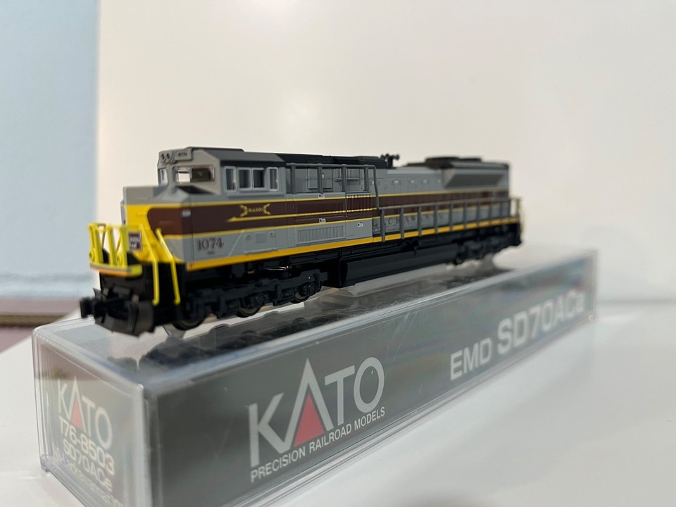 n scale kato sd70ace NS Lackawanna#1074 DC new old stock | eBay