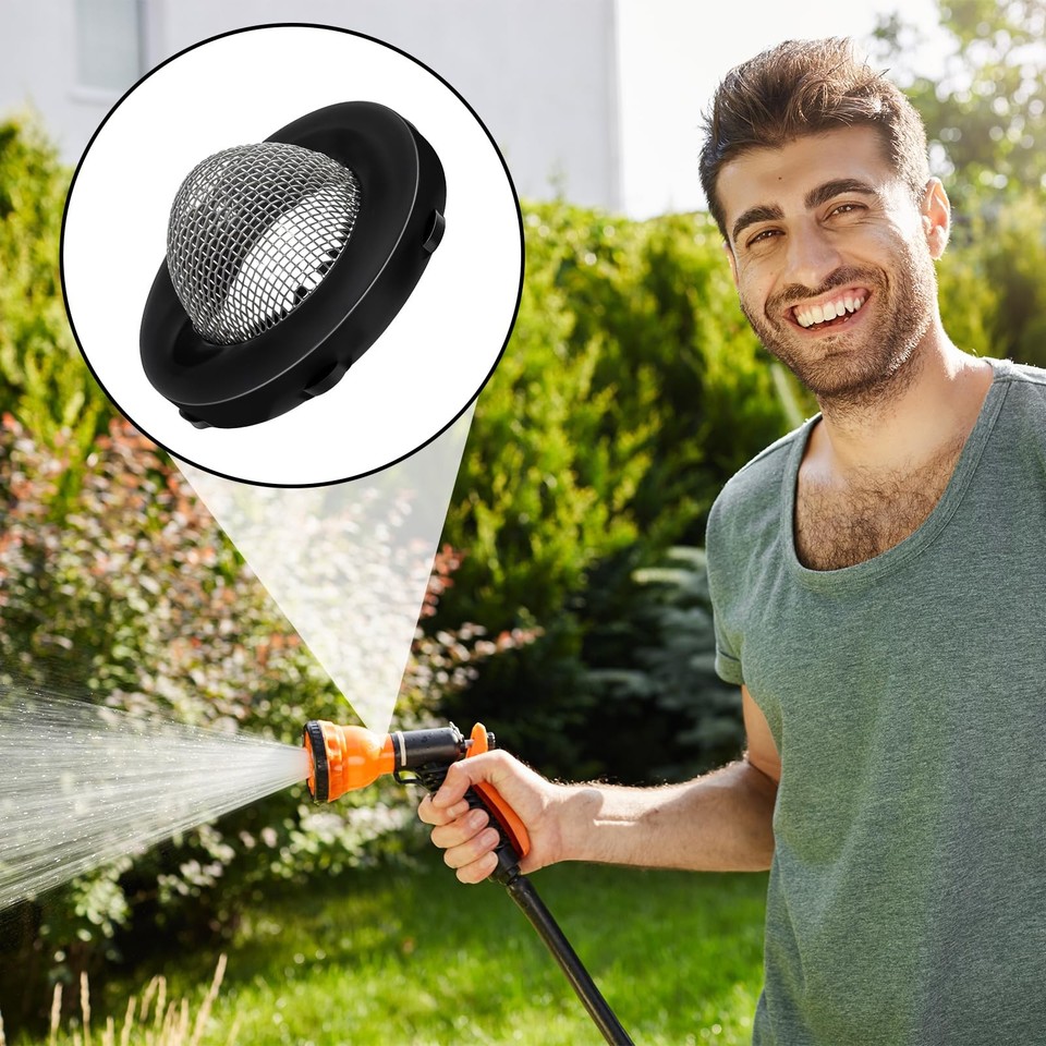 Piriuuo 12 Pcs Hose Washers, Stainless Stain Garden Hose Screen Filter ...